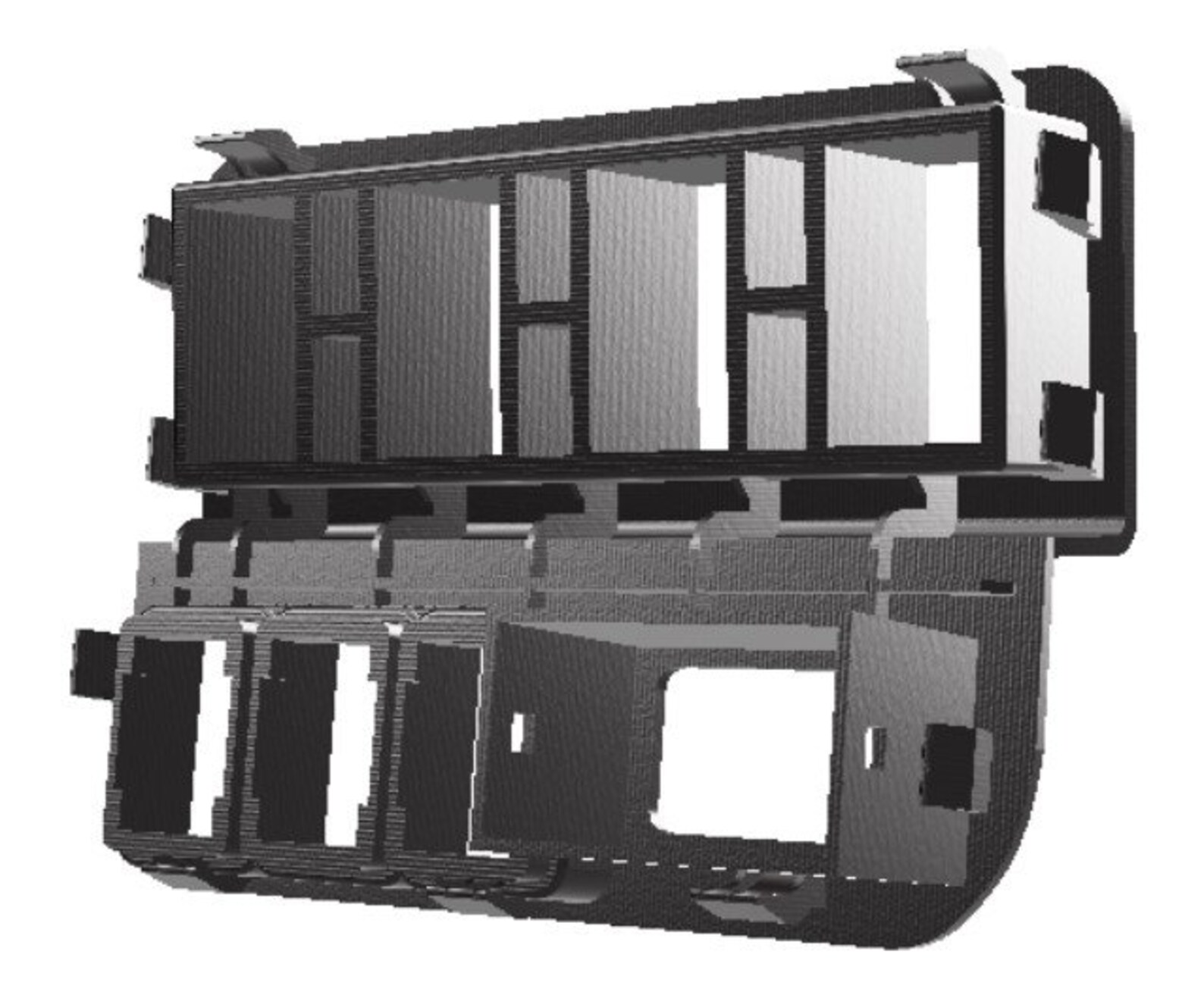Toyota Tacoma 3rd Gen Switch Panel, 4X ARB Style, 3X OEM Short (3D ...