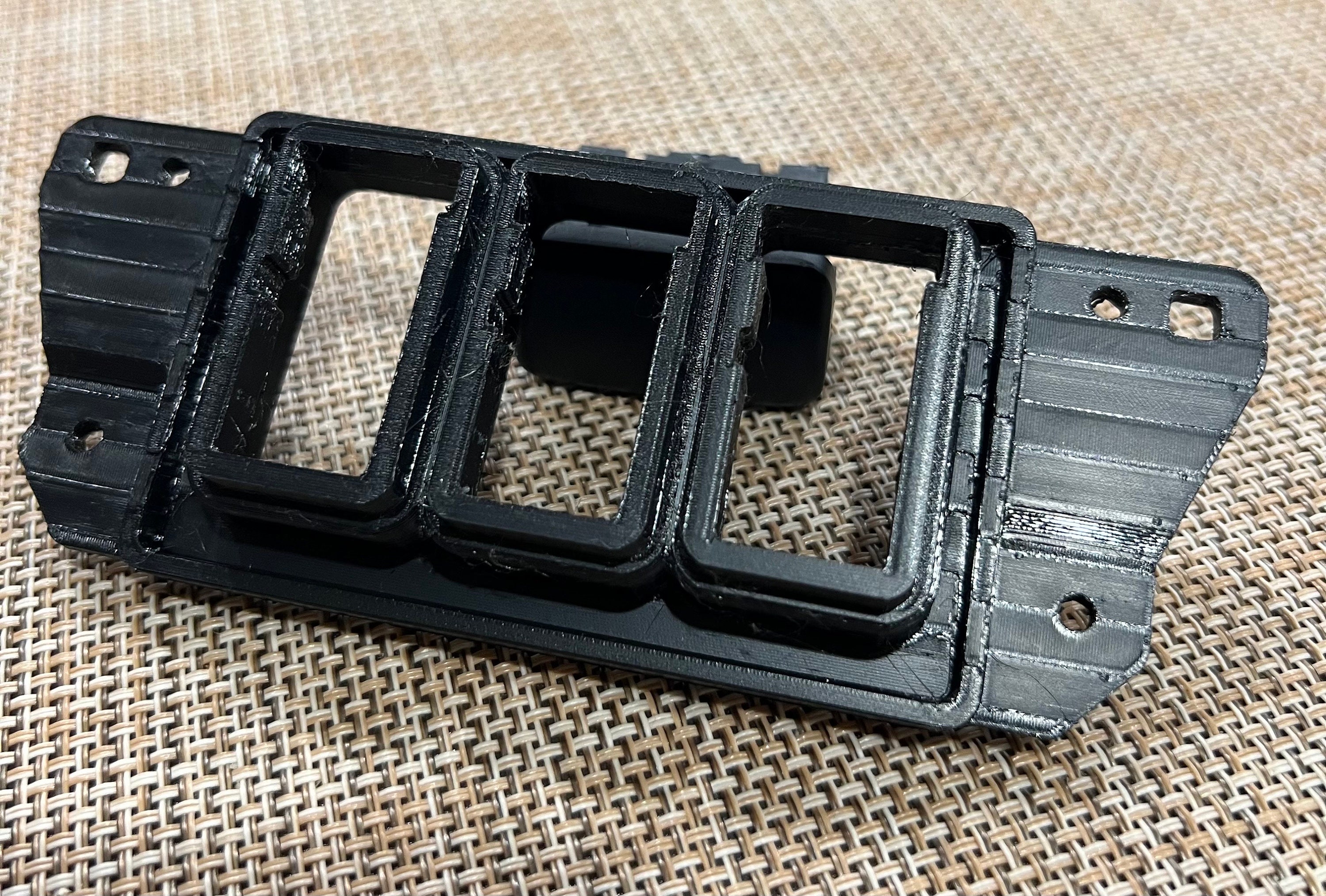 Toyota Tacoma 3rd Gen Switch Panel Insert for 3X OEM Tall Switches. "3d ...