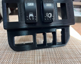 Toyota Tacoma 3rd Gen Switch Panel Insert for 3X OEM Short Switches ...