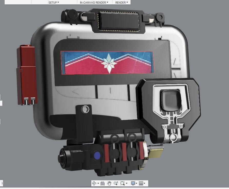 Infinity War Nick Fury's Pager 3D File - Etsy