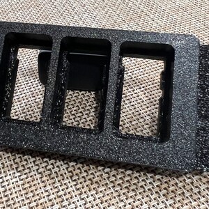 Toyota Tacoma 3rd Gen Switch Panel Insert For 3x Oem Tall Switches 3d