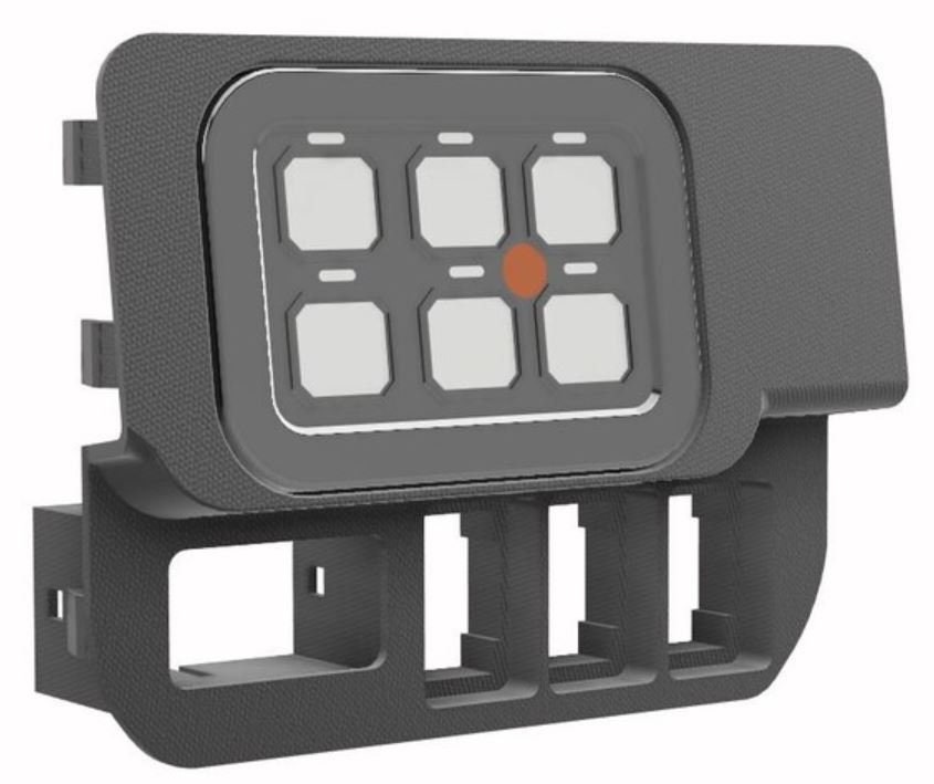 Toyota Tacoma 3rd Gen Switch Panel for Auxbeam 6gang GC60/BC60 Switch ...