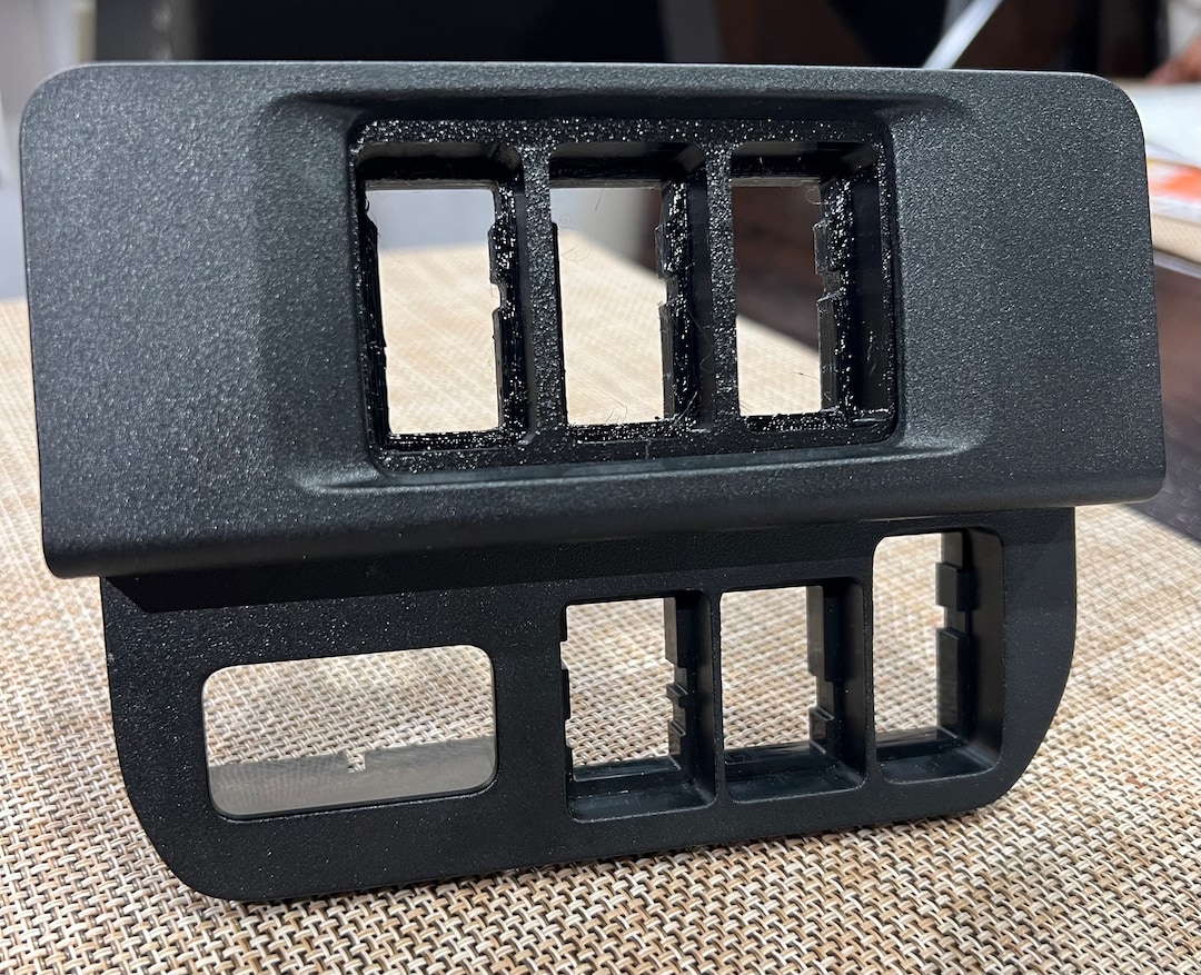 Toyota Tacoma 3rd Gen Switch Panel Insert for 3X OEM Tall Switches. "3d ...