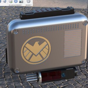 Infinity War Nick Fury's Pager 3D File - Etsy