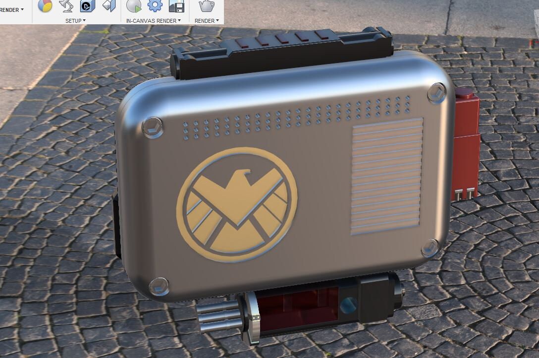 Infinity War Nick Fury's Pager 3D File - Etsy
