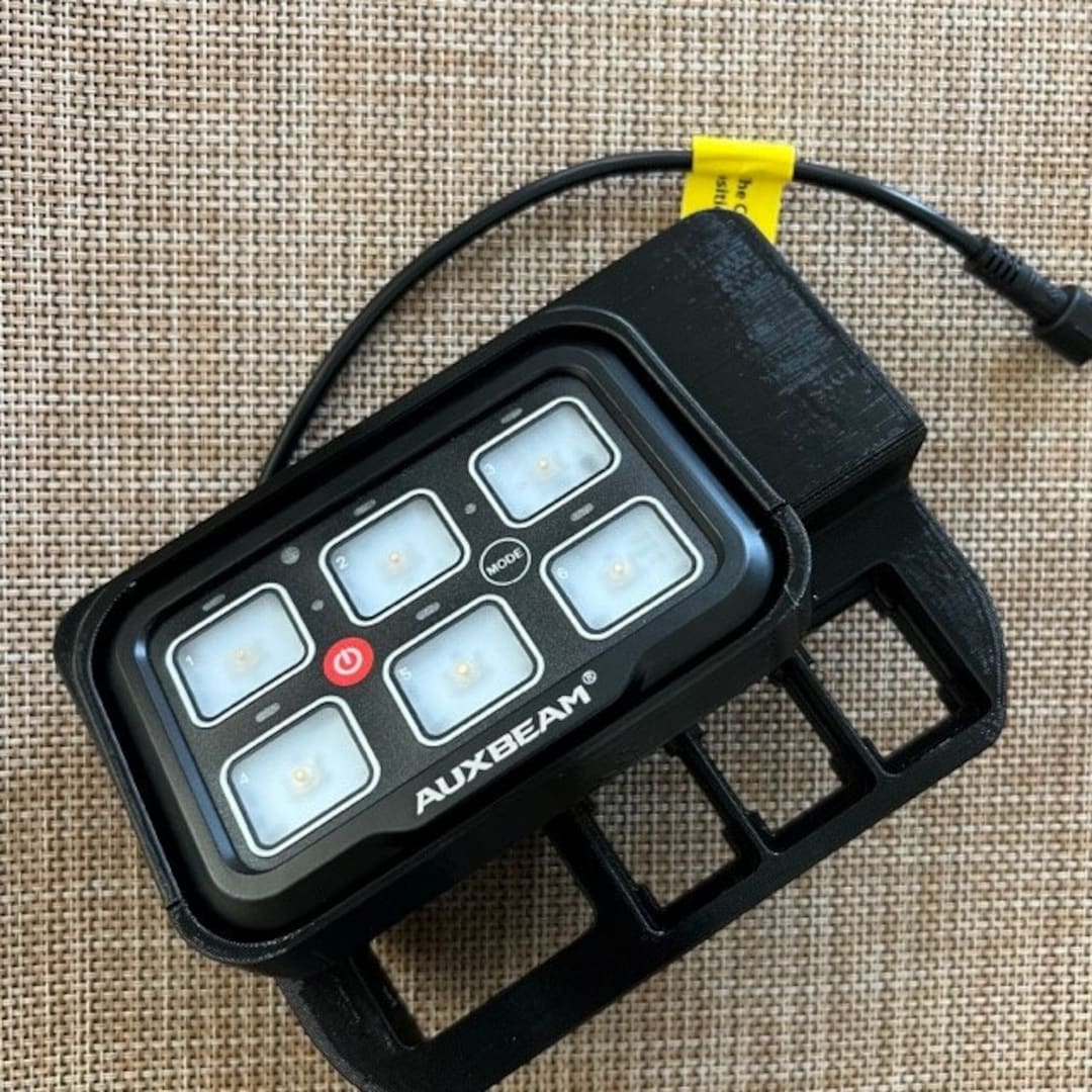 Toyota Tacoma 3rd Gen Switch Panel for Auxbeam 6gang AR-600 Switch. "3d ...