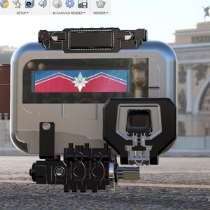 Infinity War Nick Fury's Pager 3D File - Etsy