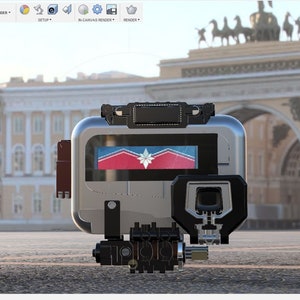 Infinity War Nick Fury's Pager 3D File - Etsy