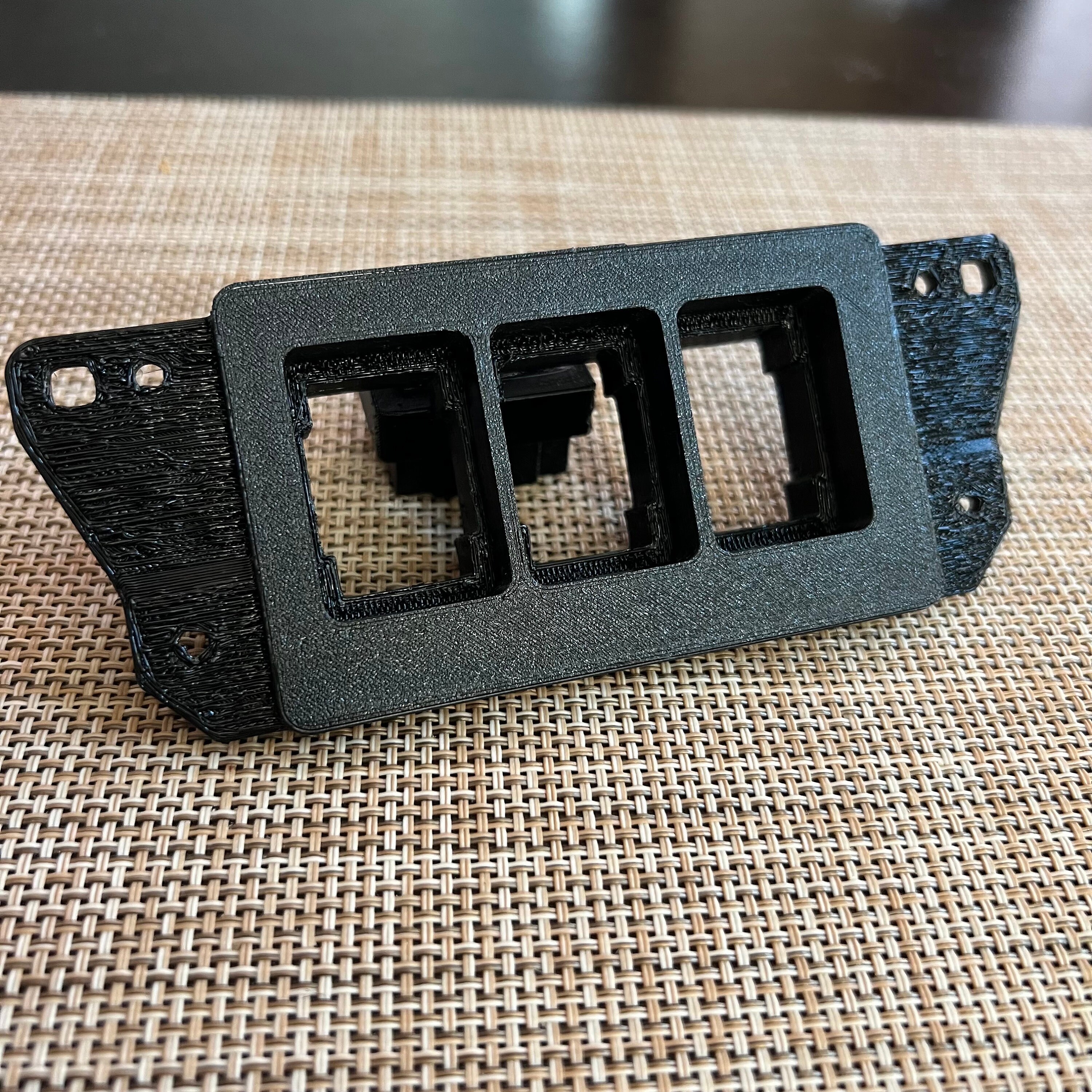 Toyota Tacoma 3rd Gen Switch Panel Insert for 3X OEM Short Switches ...