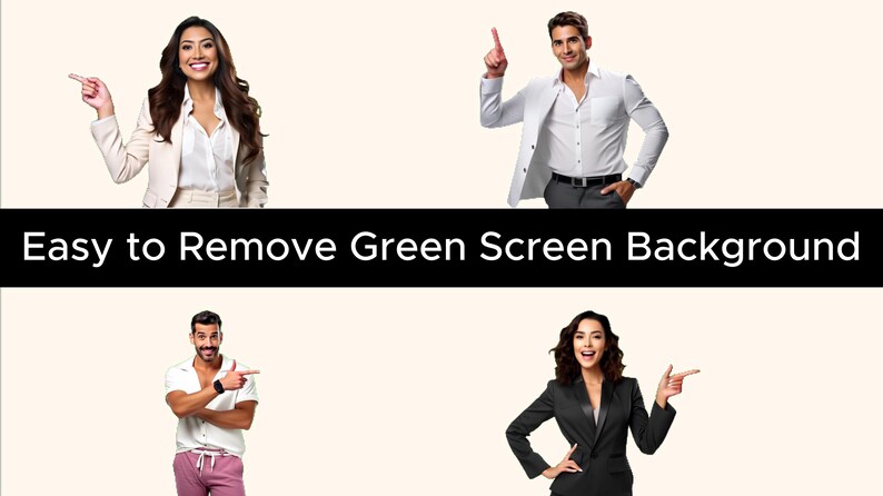 Animated People Pointer Video Overlays Pack #2- Youtube Lower Thirds Subscribe Button, CTA, MP4 ...