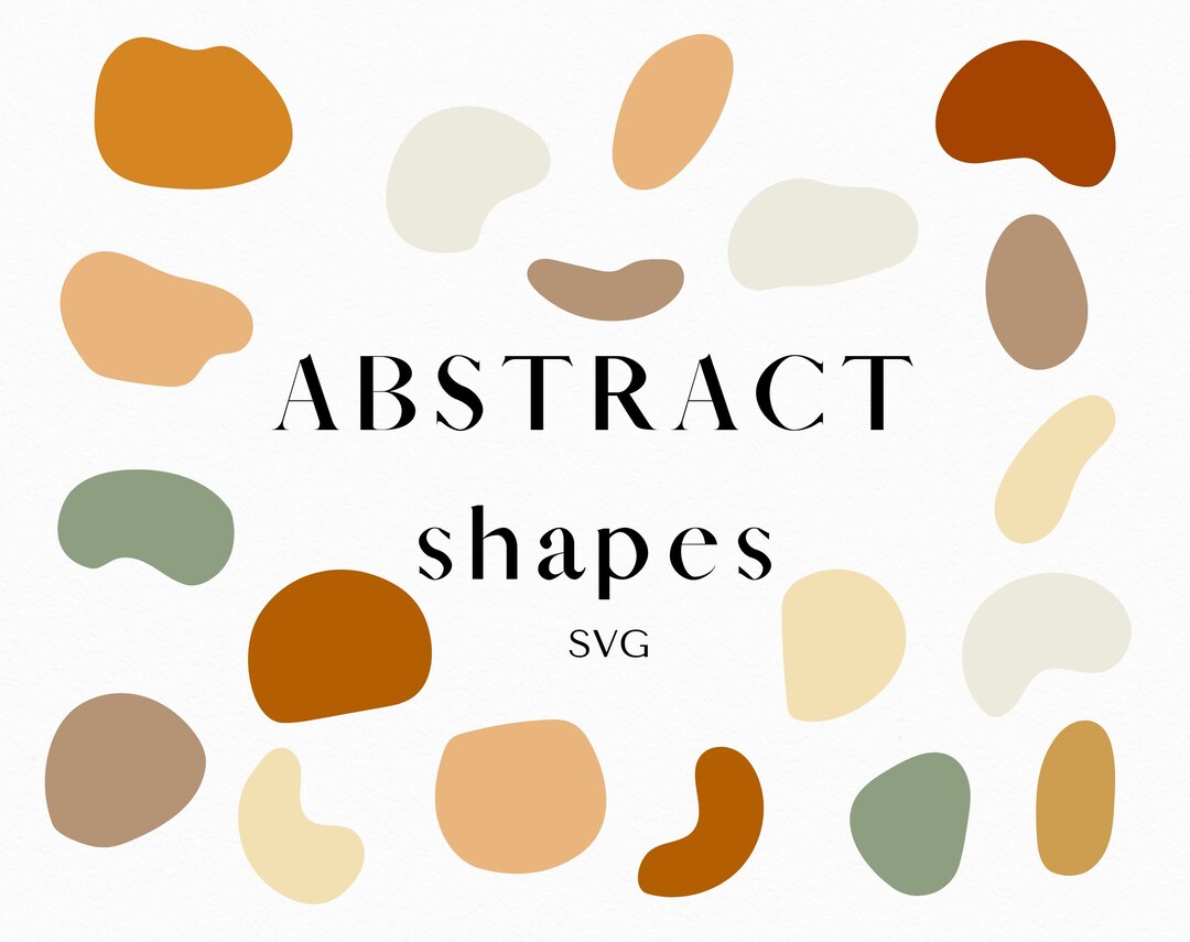 Abstract Shapes Svg, Organic Shapes, Shapes SVG, Modern Abstract Shapes ...