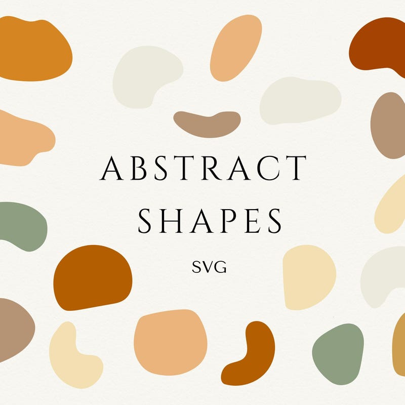 Organic Shapes - Etsy