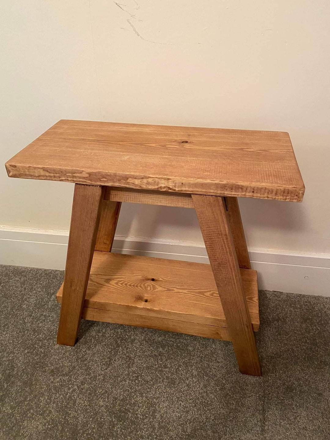 RUSTICO // Side Table // Milking Stool - Etsy