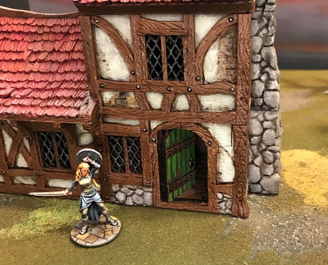 Small House for Tabletop Games - Etsy
