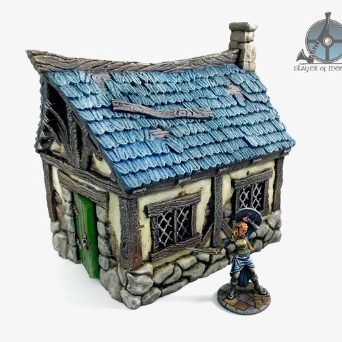 Small House for Tabletop Games - Etsy