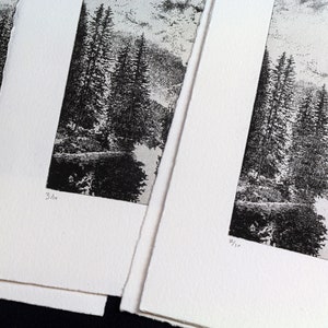 Etching Intaglio / Wall Art / Original Print Limited Edition ...