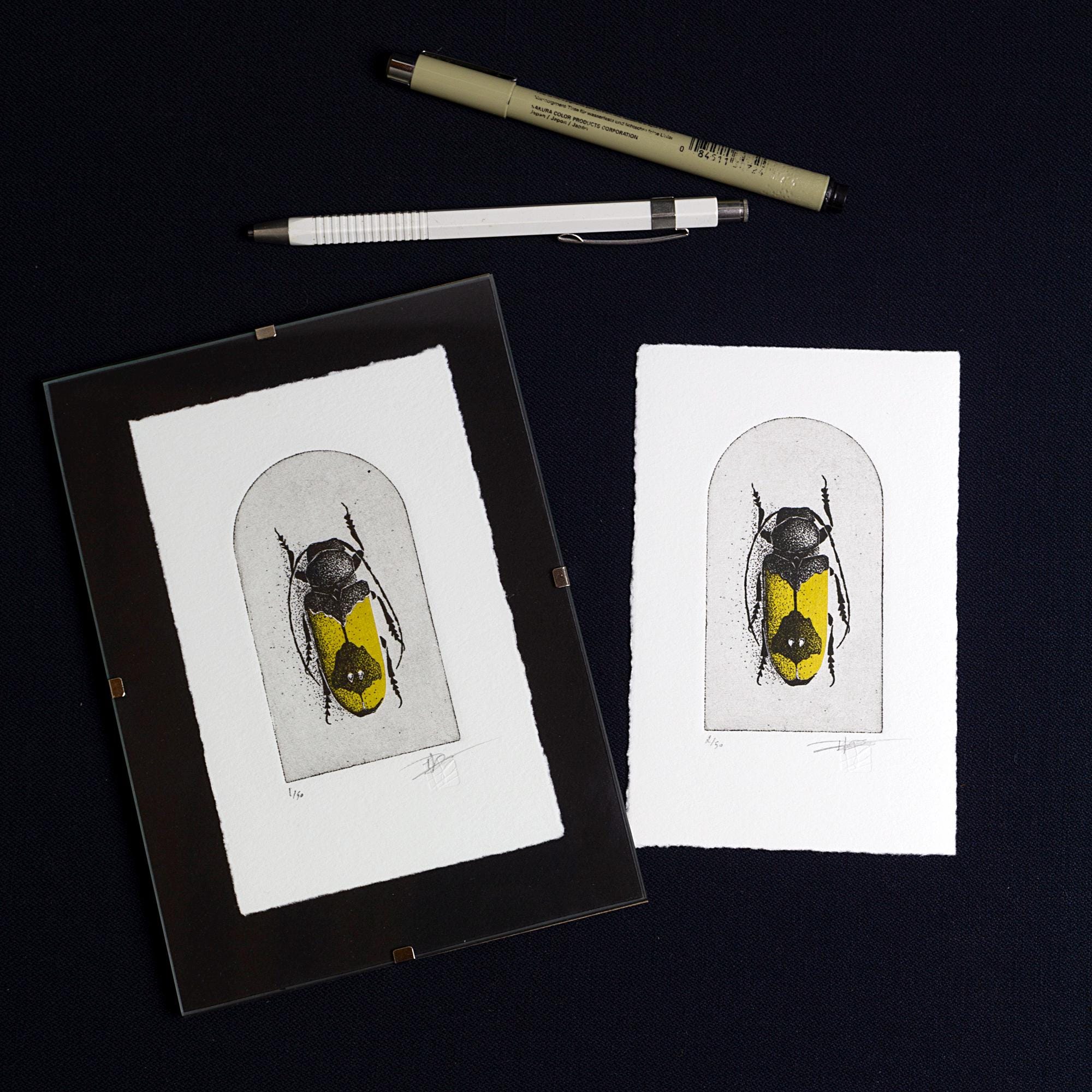 Original Etching / Limited Edition Fine Art Print / Intaglio / Cabinet ...