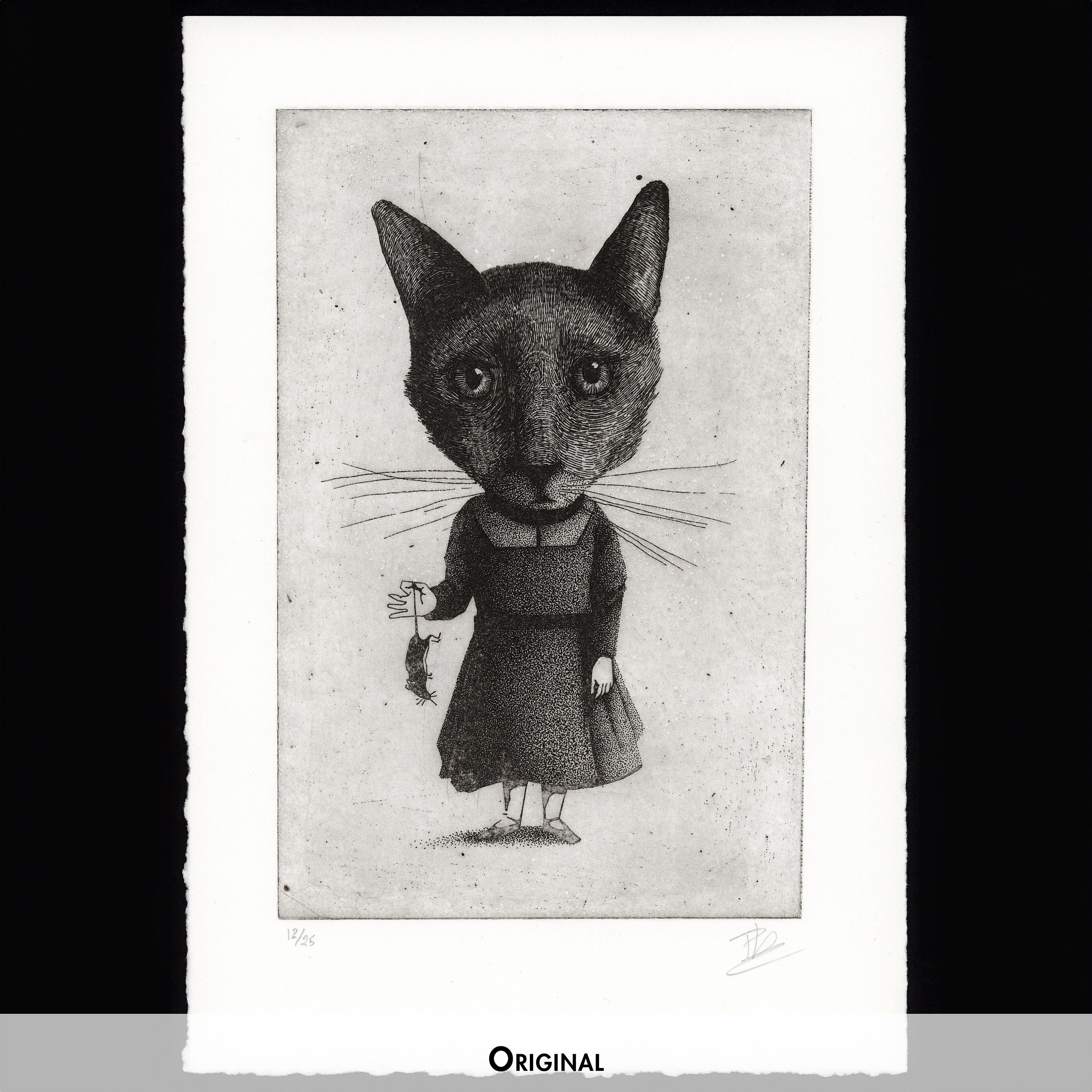 Original Etching / Original Fine Art / Limited Edition Intaglio Print ...