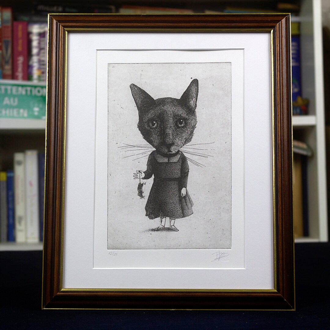 Original Etching / Original Fine Art / Limited Edition Intaglio Print ...