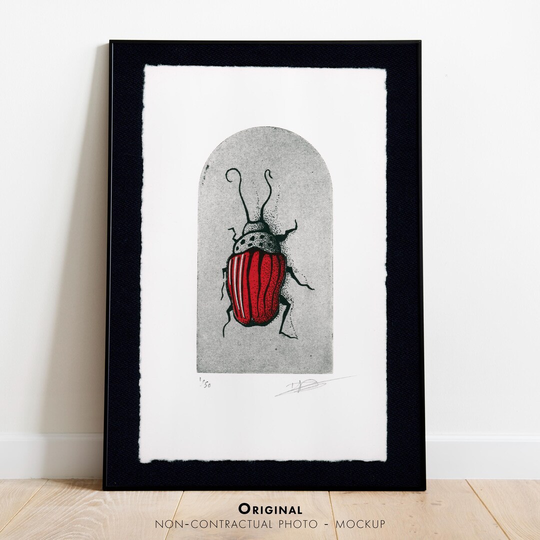 Original Etching / Limited Edition Fine Art Print / Intaglio / Cabinet ...