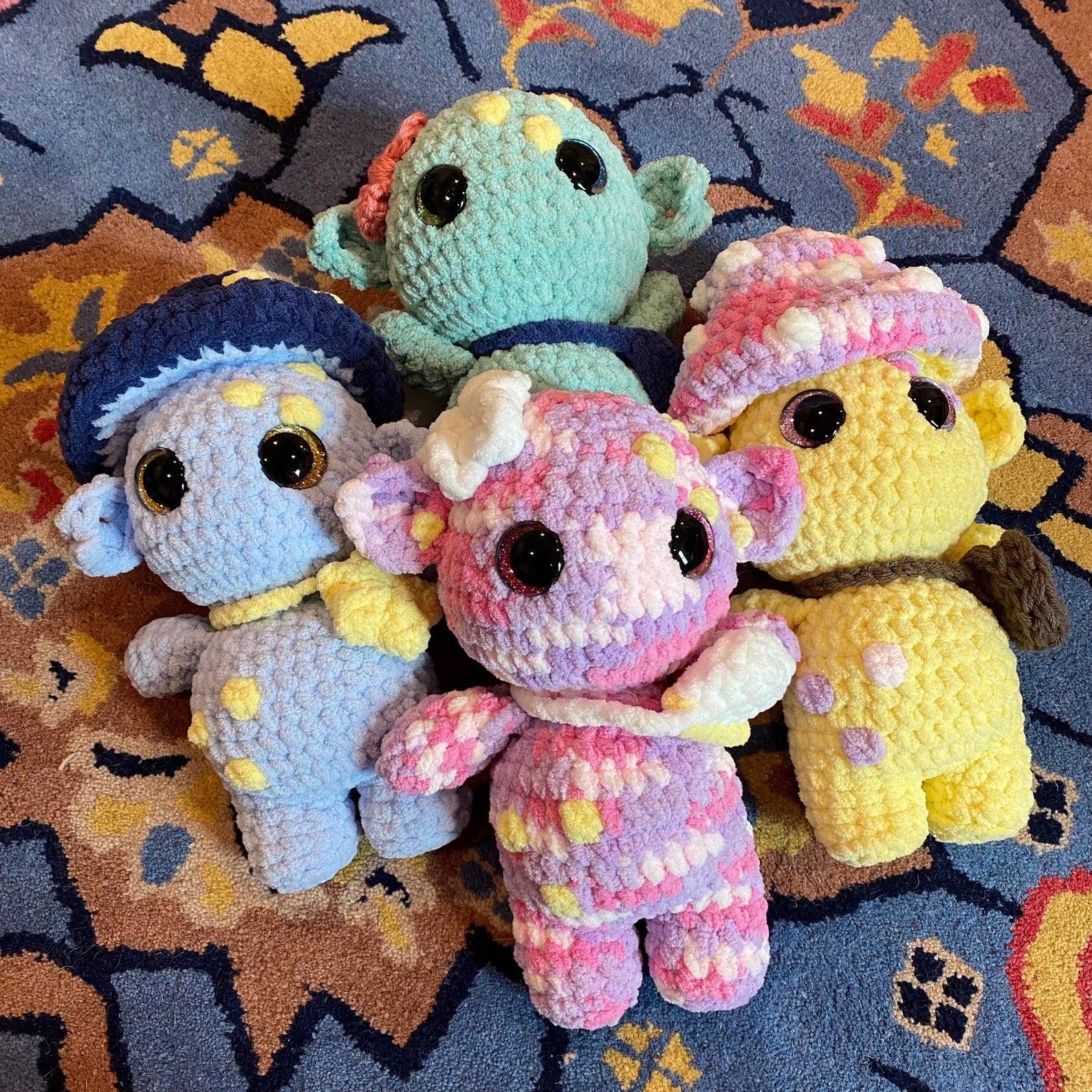 Hand Crocheted Goblin Baby Stuffies - Etsy