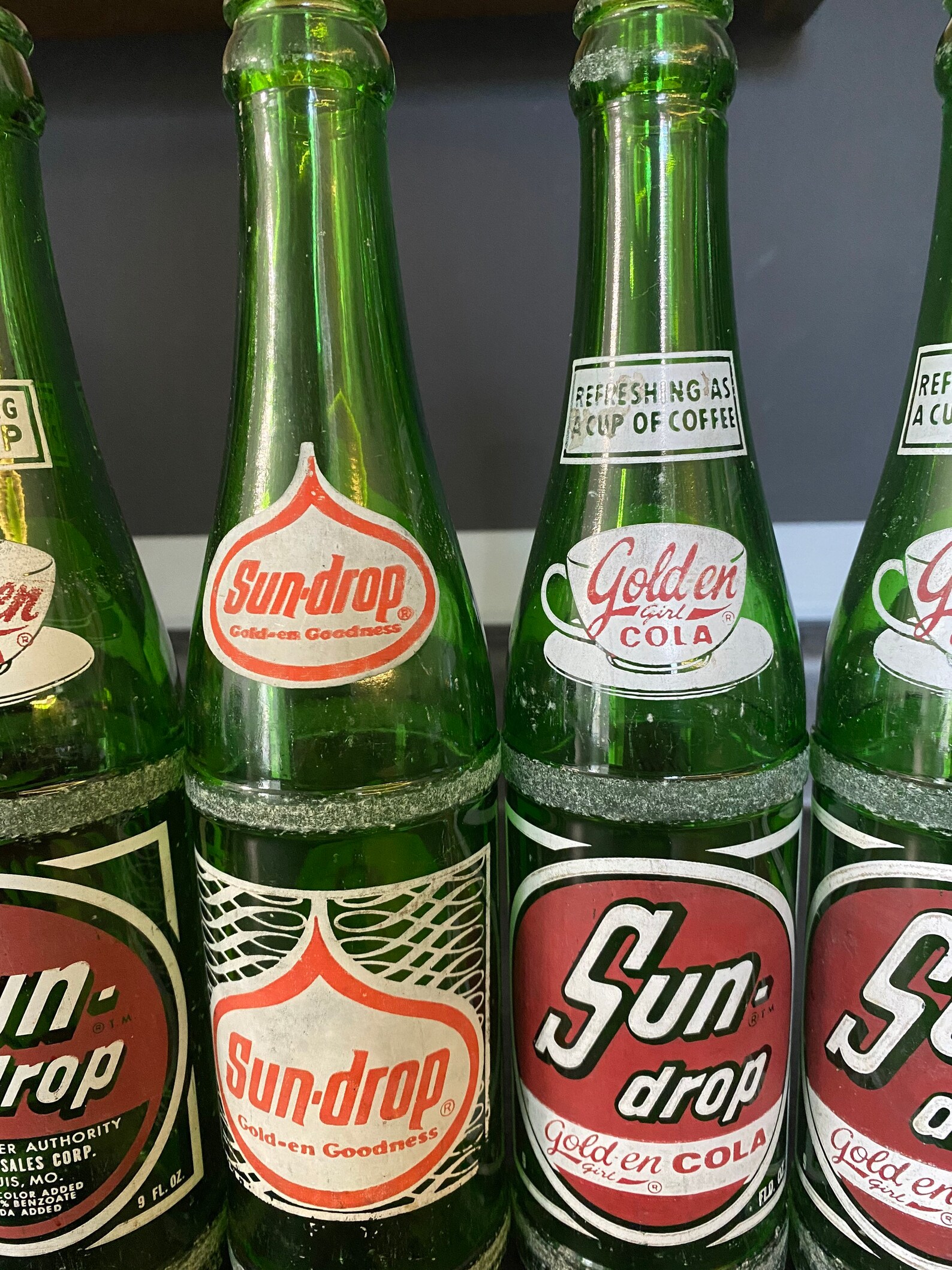 3 Sun-drop Golden Cola & 1 Golden Goodness Bottles - Etsy