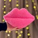 Crochet Kiss Pillow Plush Mini Lips Pillow Crochet Pattern Valentines ...