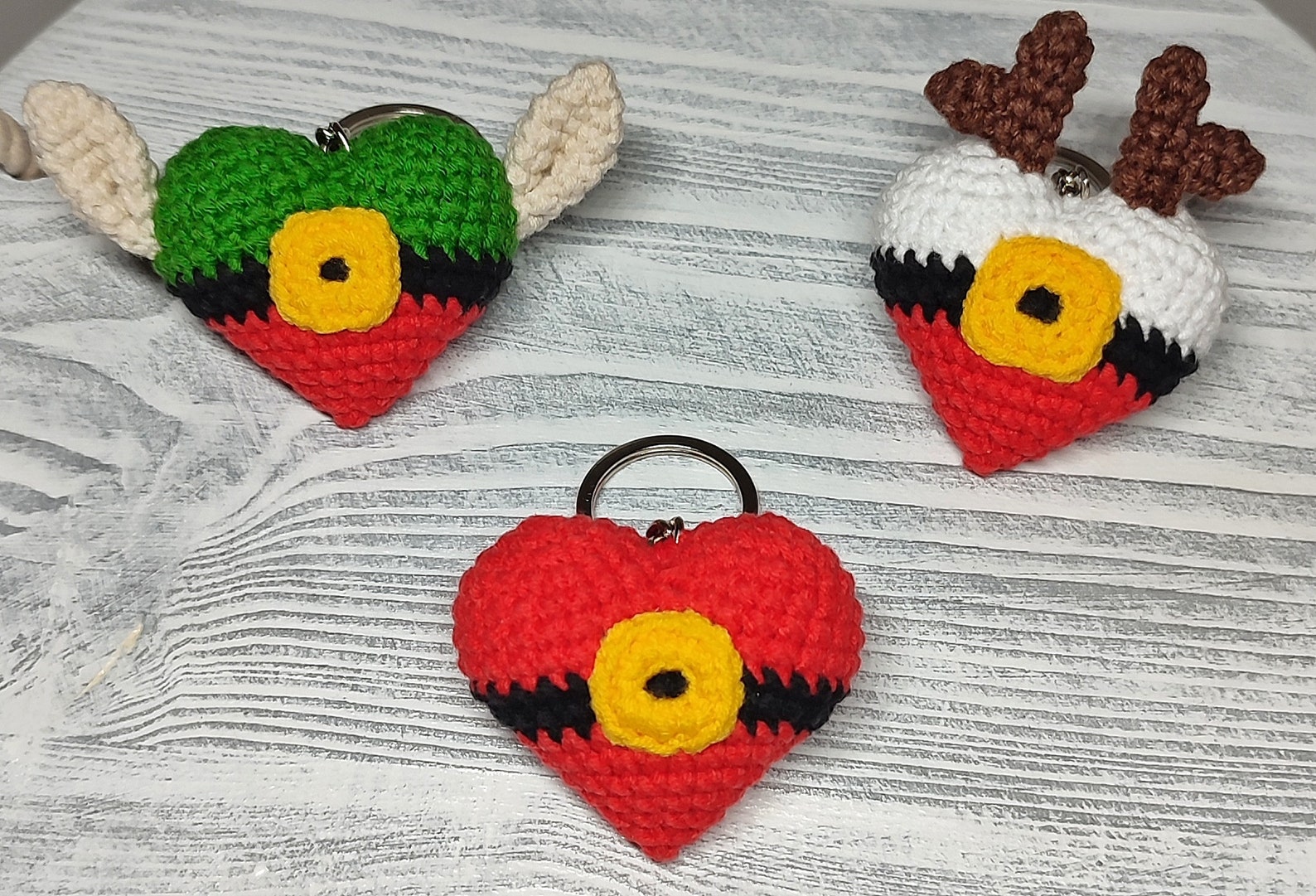 Crochet Christmas Elf deersantapenguinsnowman - Etsy