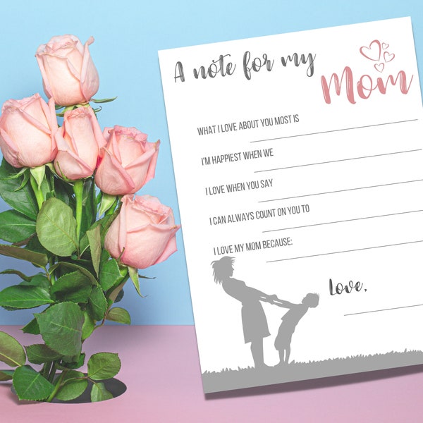 Happy Birthday Mom Card From Children - Etsy