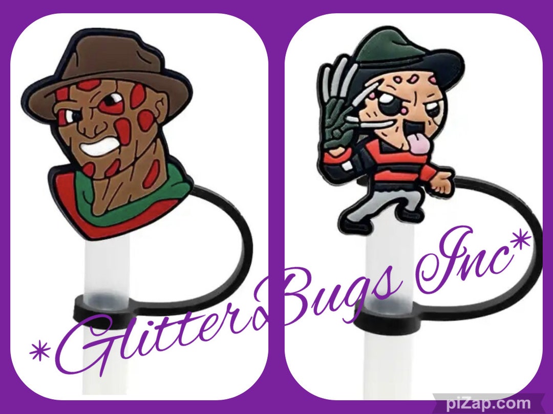 Freddy Krueger Straw Topper - Etsy