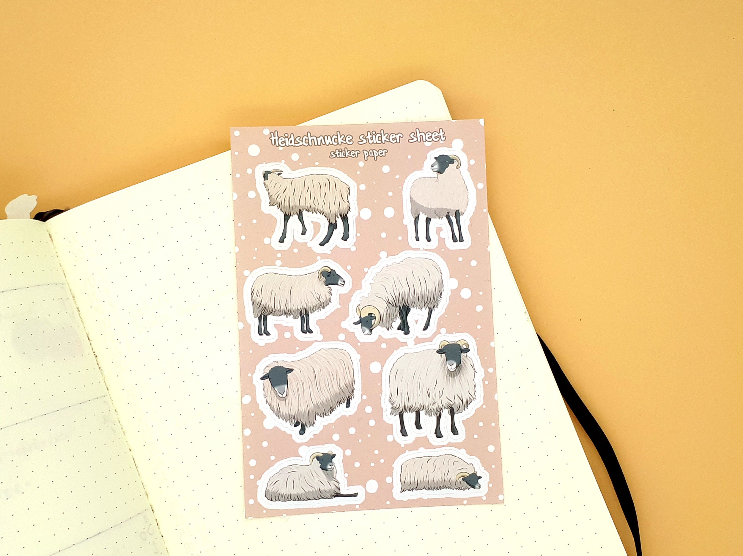 Sheep Sticker Made of Vinyl in Small and Big Sizes for Your - Etsy