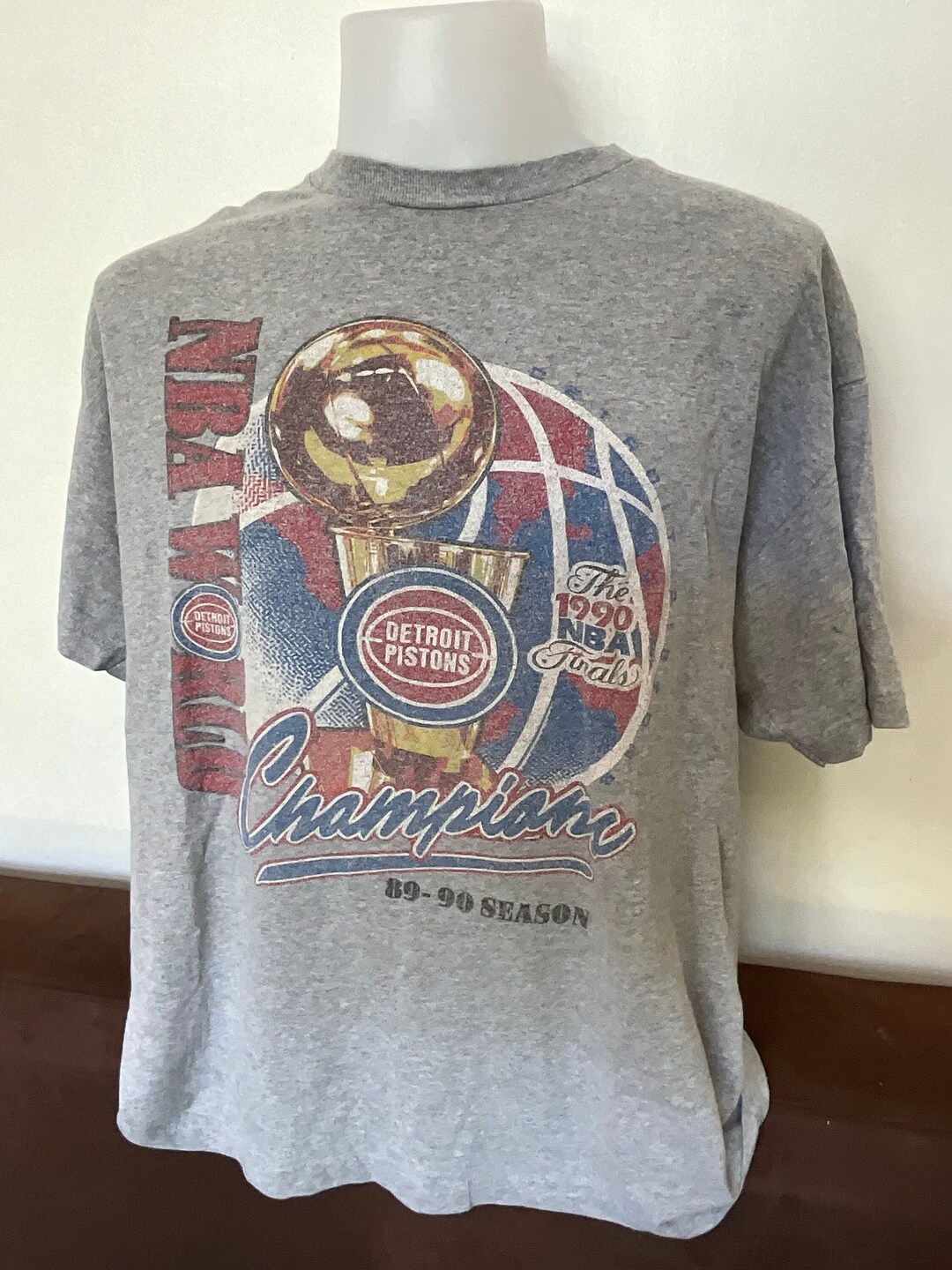 Vintage NBA Detroit Pistons 1990 Finals Shirt - Etsy
