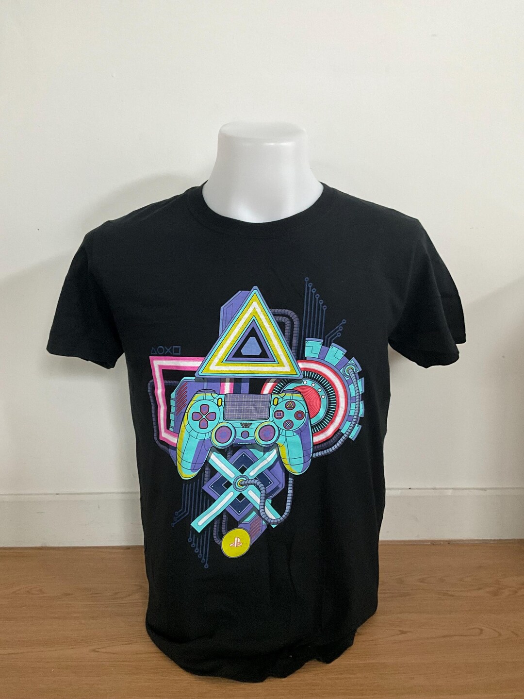 Vintage EB Games Playstation Controller Neon Gamer Shirt - Etsy