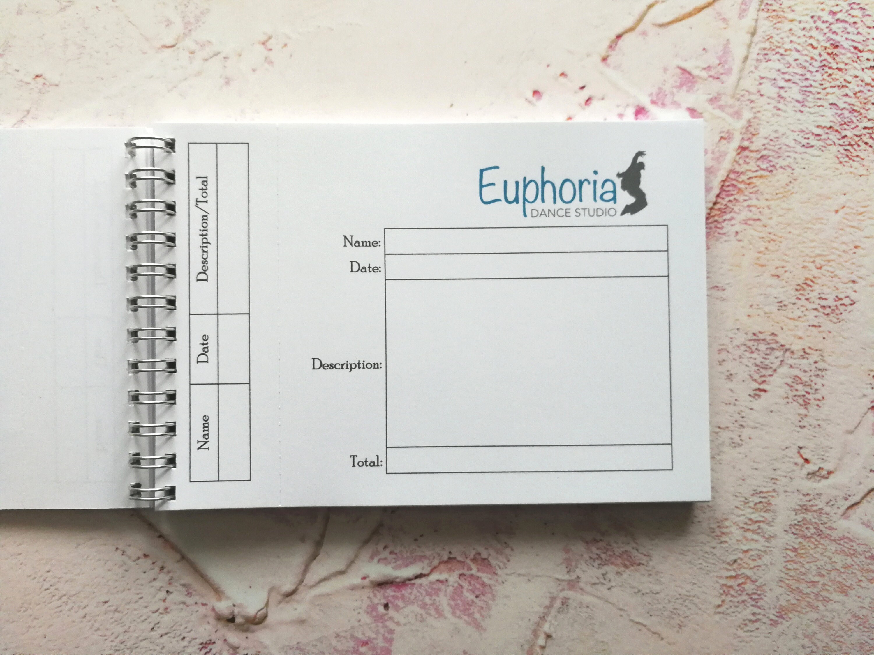 A6/A5 Receipt Book With Perforation - Etsy UK