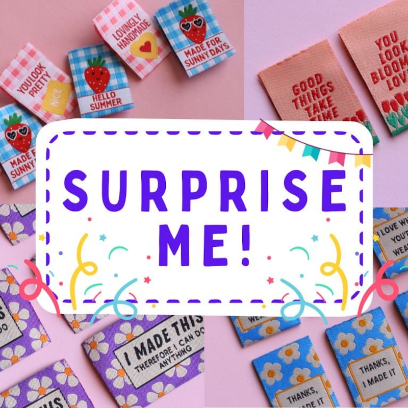 Cute Labels for Fabric - Etsy UK