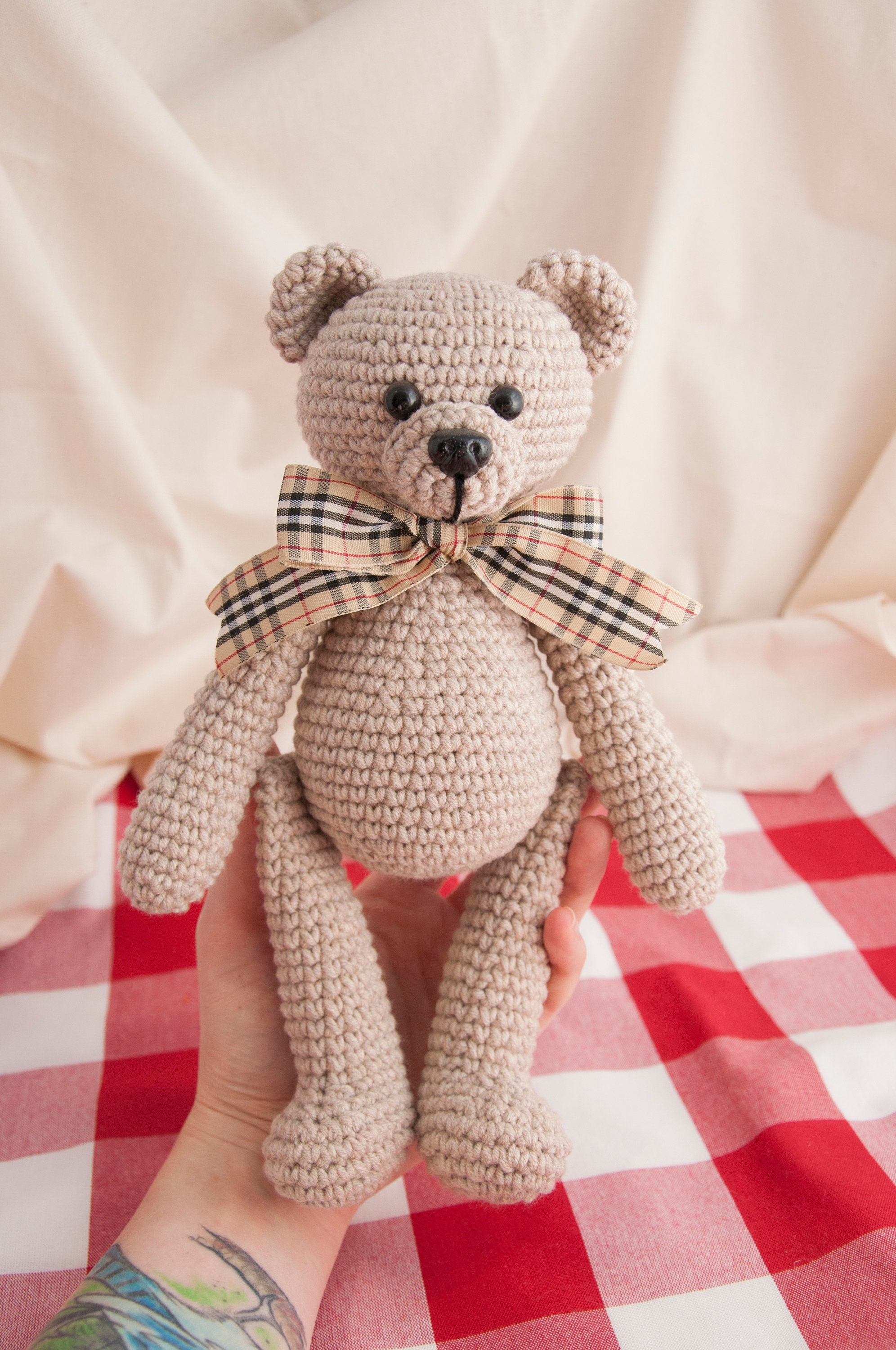 December Teddy Bear / Crochet Pattern / Amigurumi | Etsy