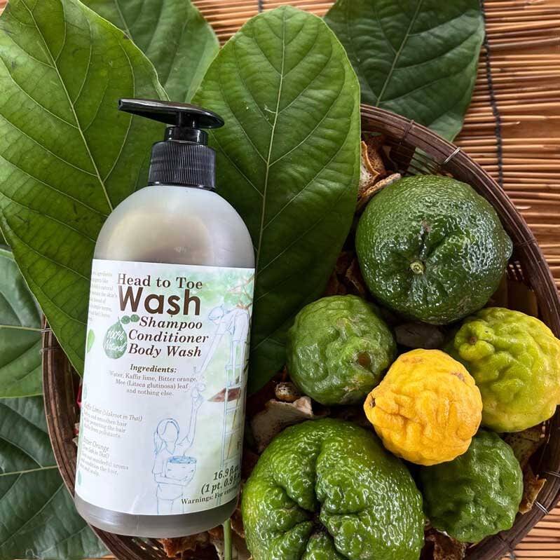 Organic No-poo Head-to-toe Wash: Moisturizing Body Wash, Shampoo, Hair ...