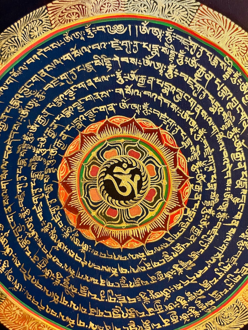 Mandala Art Work, Hand Painted - Etsy