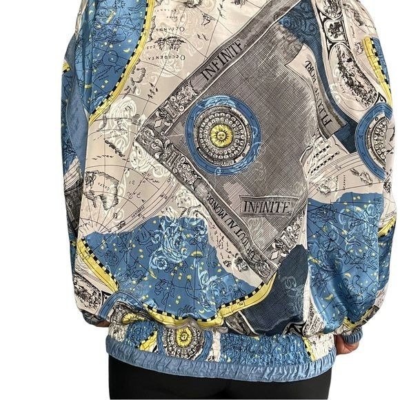 Retro Vintage 1990s Map Windbreaker Jacket by River Edge Sport - Etsy