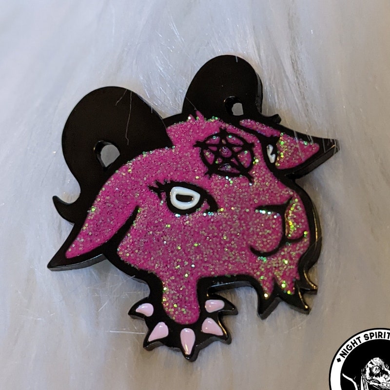 Gothic Enamel Pin - Etsy