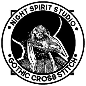 Ornate Sinner or Saint - Gothic Cross Stitch Pattern - Devil Cross ...