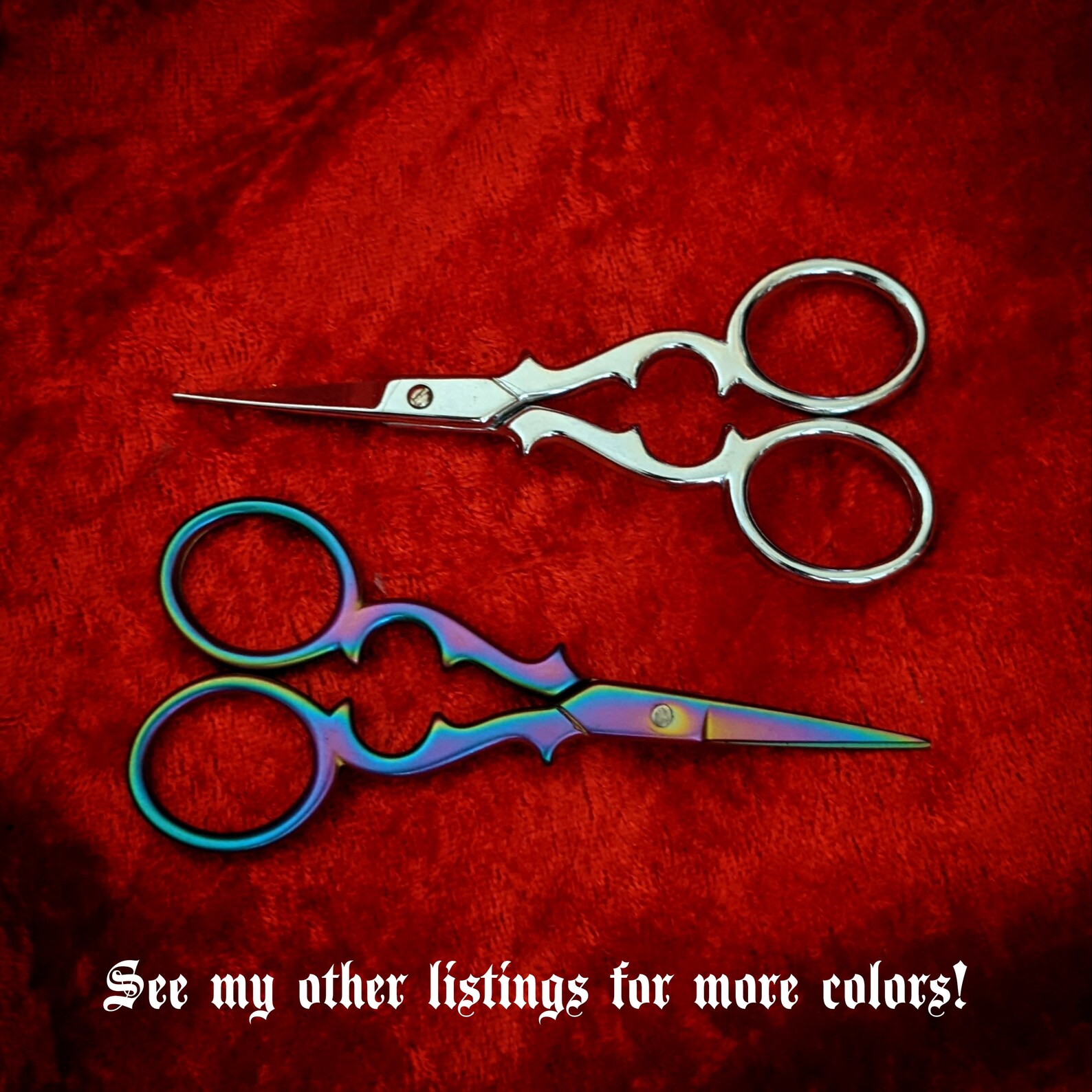 Dainty Victorian 4 in Embroidery & Cross Stitch Scissors Gothic ...