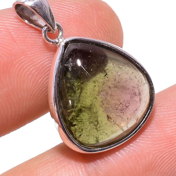 Watermelon Tourmaline Pendant - Etsy
