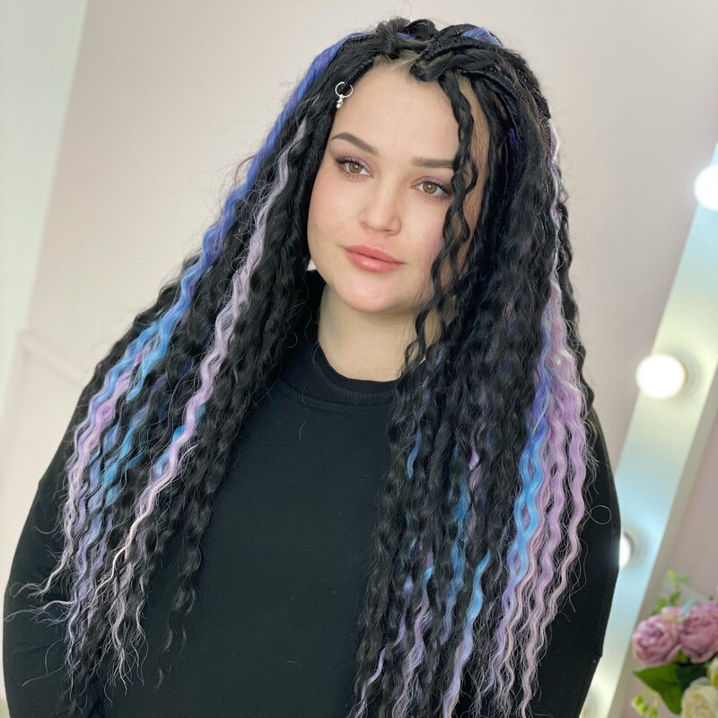 Mermaid Hair Extensions - Etsy