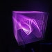 Acrylic Light Display - Spline Wave - Etsy