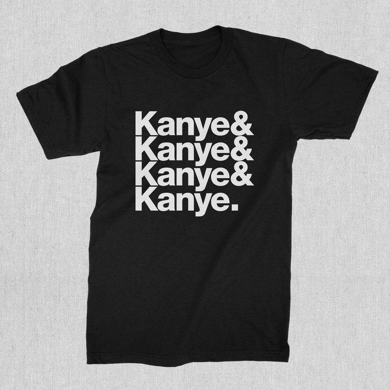Kanye & Kanye T-shirt - Etsy