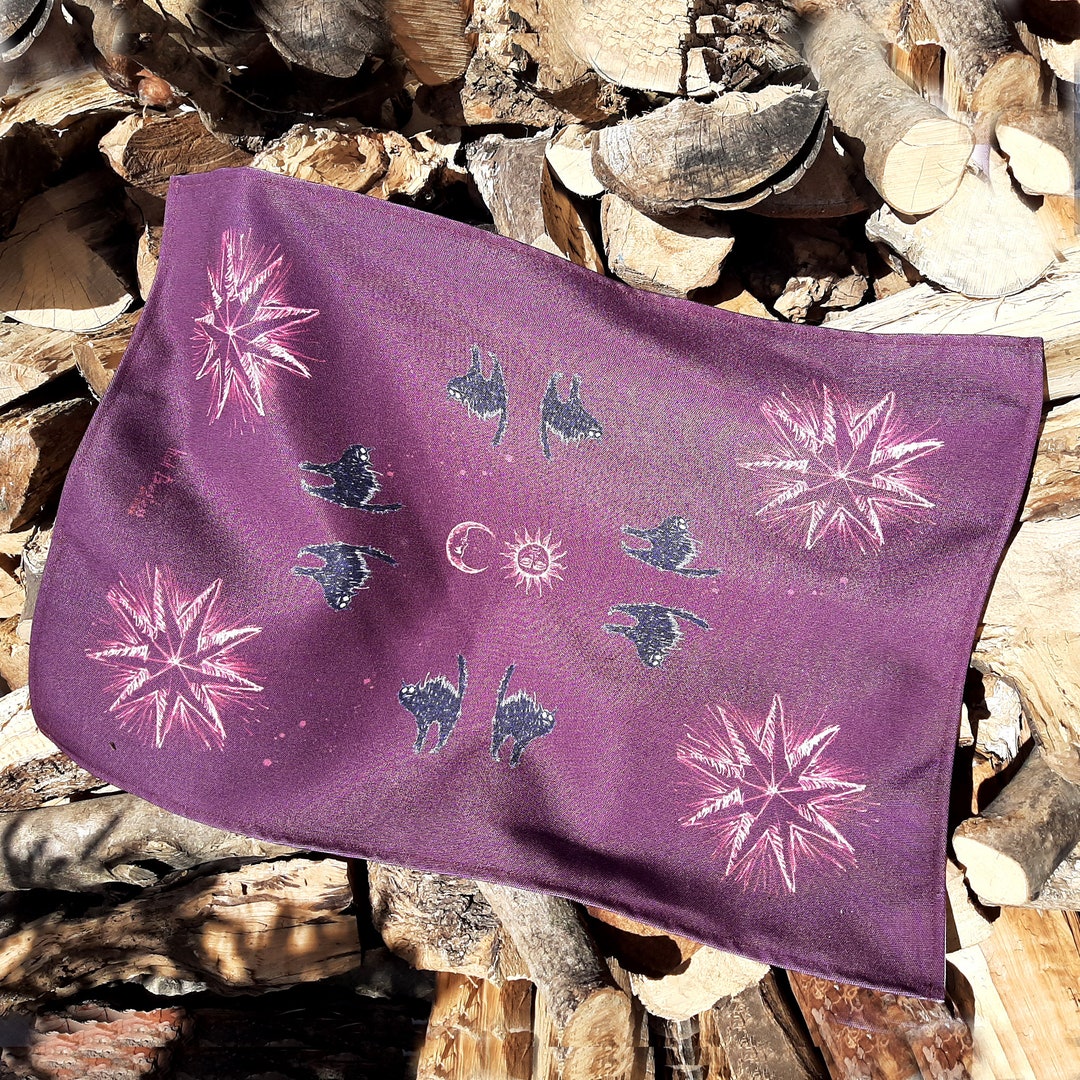 TAROT Cloth With Star, Carding Cloth, ALTAR Cloth, Altar Reading Cloth ...