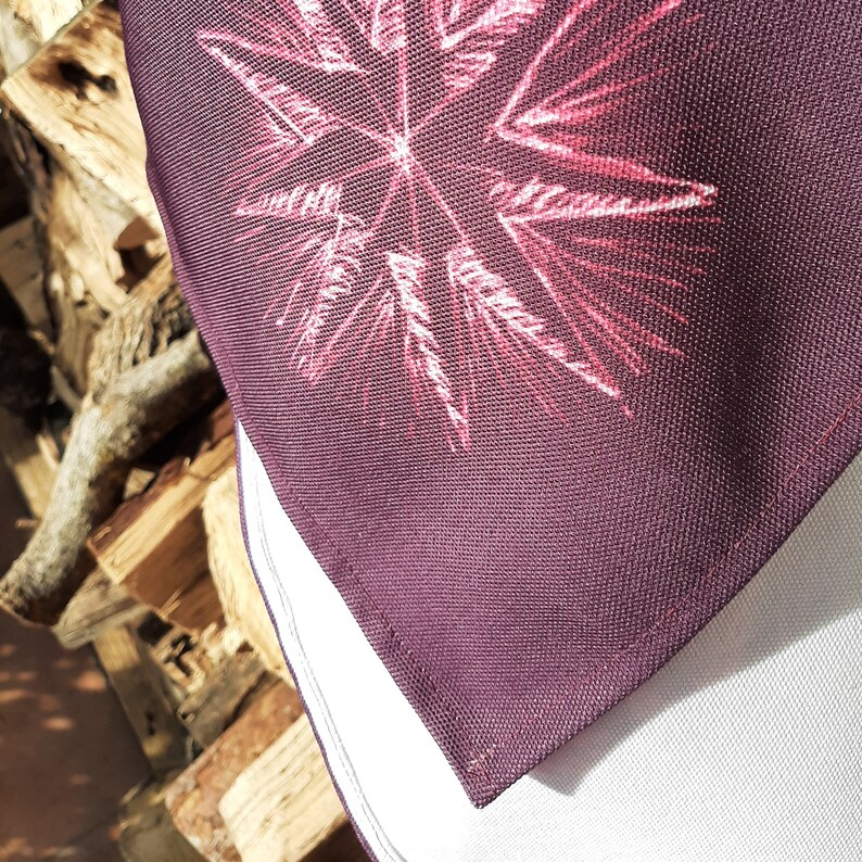 PURPLE TAROT Cloth Carding Cloth ALTAR Cloth Altar Reading | Etsy