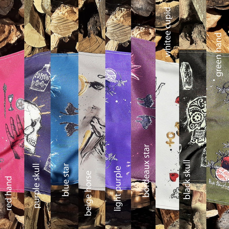 PURPLE TAROT Cloth Carding Cloth ALTAR Cloth Altar Reading | Etsy