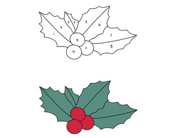 Stained Glass Holly - Etsy